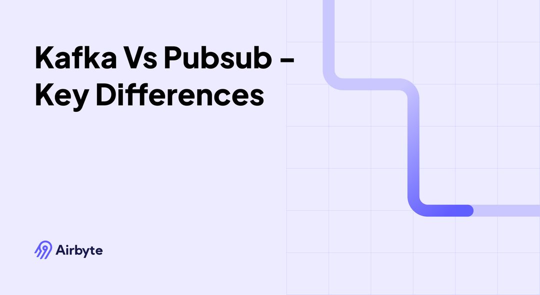 Kafka Vs Pub/Sub - Key Differences | Airbyte